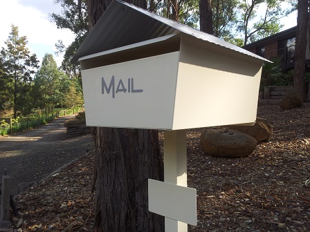Silver Letterbox US Style American Mailbox | Great Grab