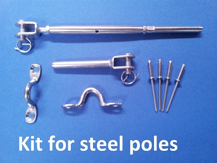 Stainless Balustrade Kit Eye Bolts (132) | Great Grab