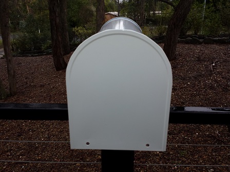 White Letterbox US Style American Mailbox | Great Grab