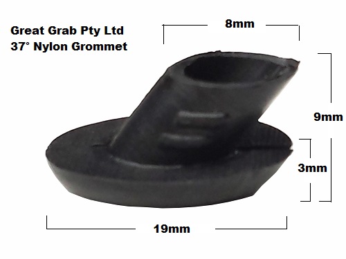 Nylon Grommet 37° Angled 10 Pack | Great Grab