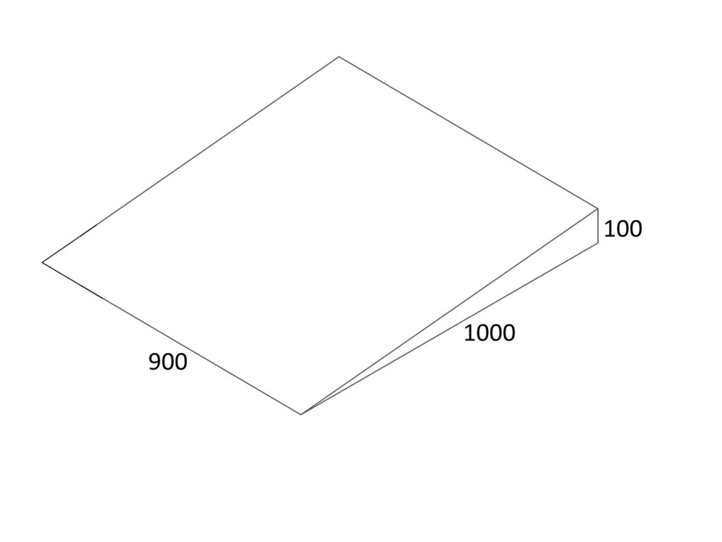 Rubber Access Wheelchair Ramp 100mm | Great Grab
